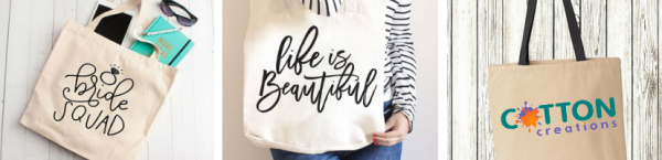 Custom Printed Tote Bags | No Minimum Order Requirement
