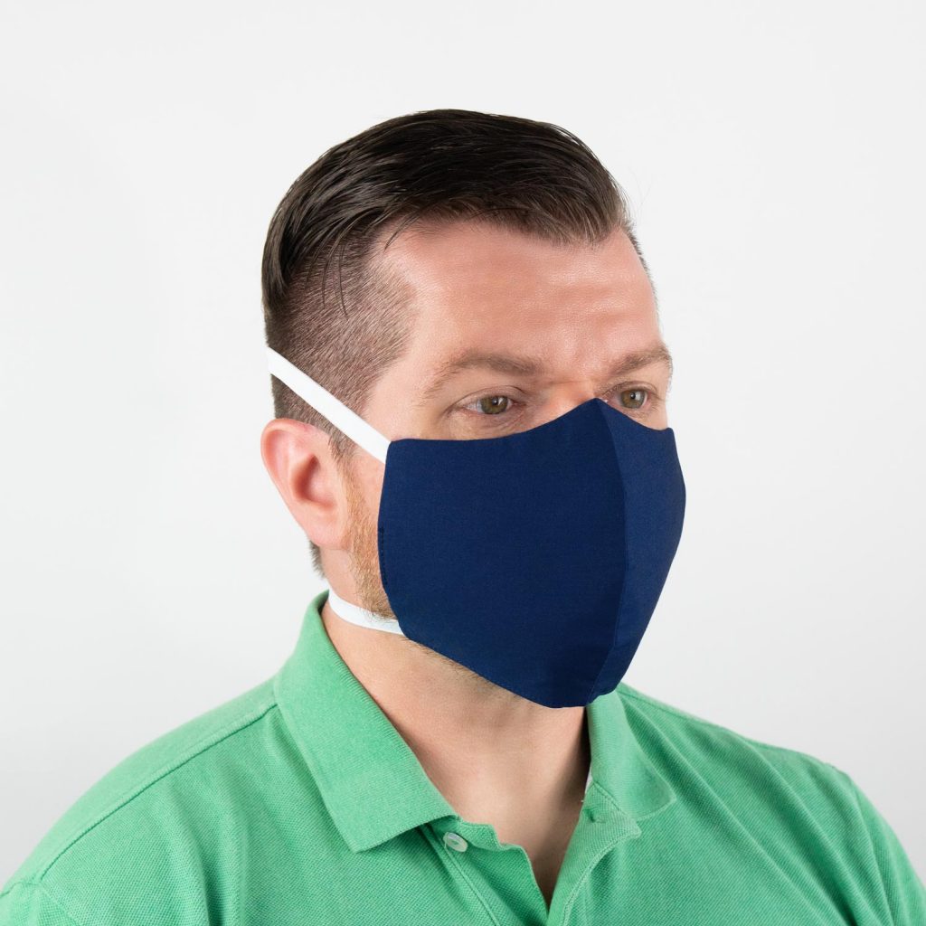 Reusable Antimicrobial Face Masks For Active Adults